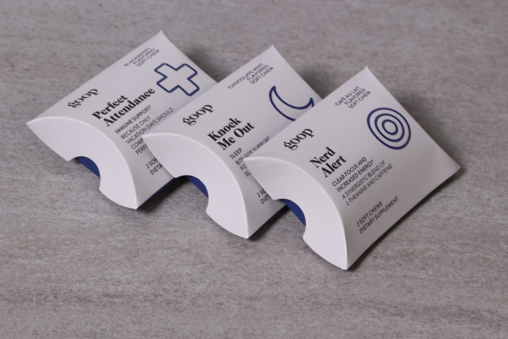 goop Dietry Suppliment Folding Box - Gala De Luxe